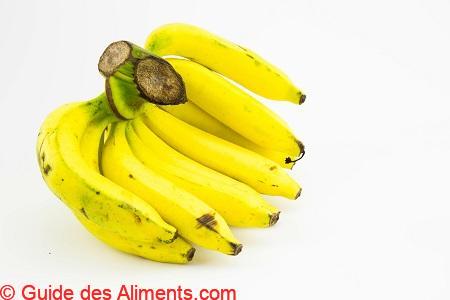 Banane Cavendish - Guide des Aliments