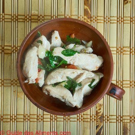 Poulet fāfā - Guide des Aliments