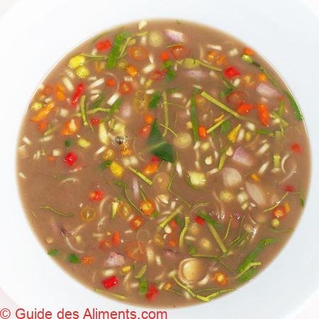 Sauce Budu - Guide des Aliments